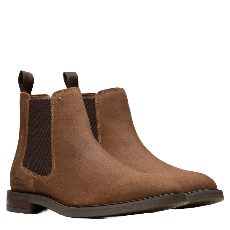 Clarks jaxen easy støvle herre brun fra Clarks